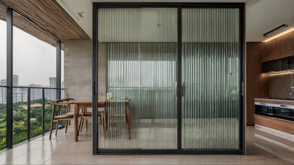 Elegance Of Fluted Glass Sliding Doors Redefining Spaces